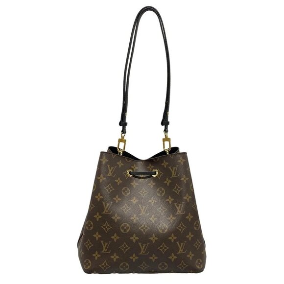 Louis Vuitton | Bags | Auth Louis Vuitton Neonoe Noir Monogram Shoulder ...